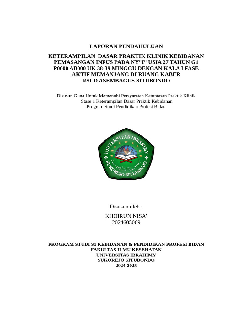 Laporan KDPK Umi Fiks | PDF