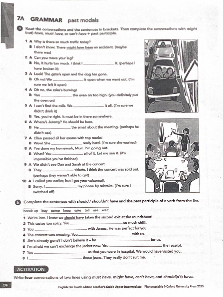 7A Vocabulary and Grammer | PDF