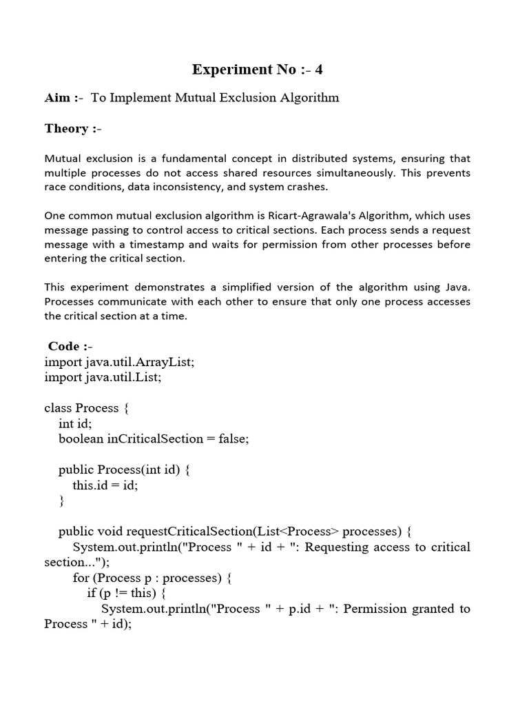 Experiment No 4 | PDF | Java (Programming Language) | Software Engineering