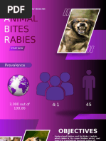 Animal Bite Clerking Sheet Template | PDF | Vaccines | Rabies