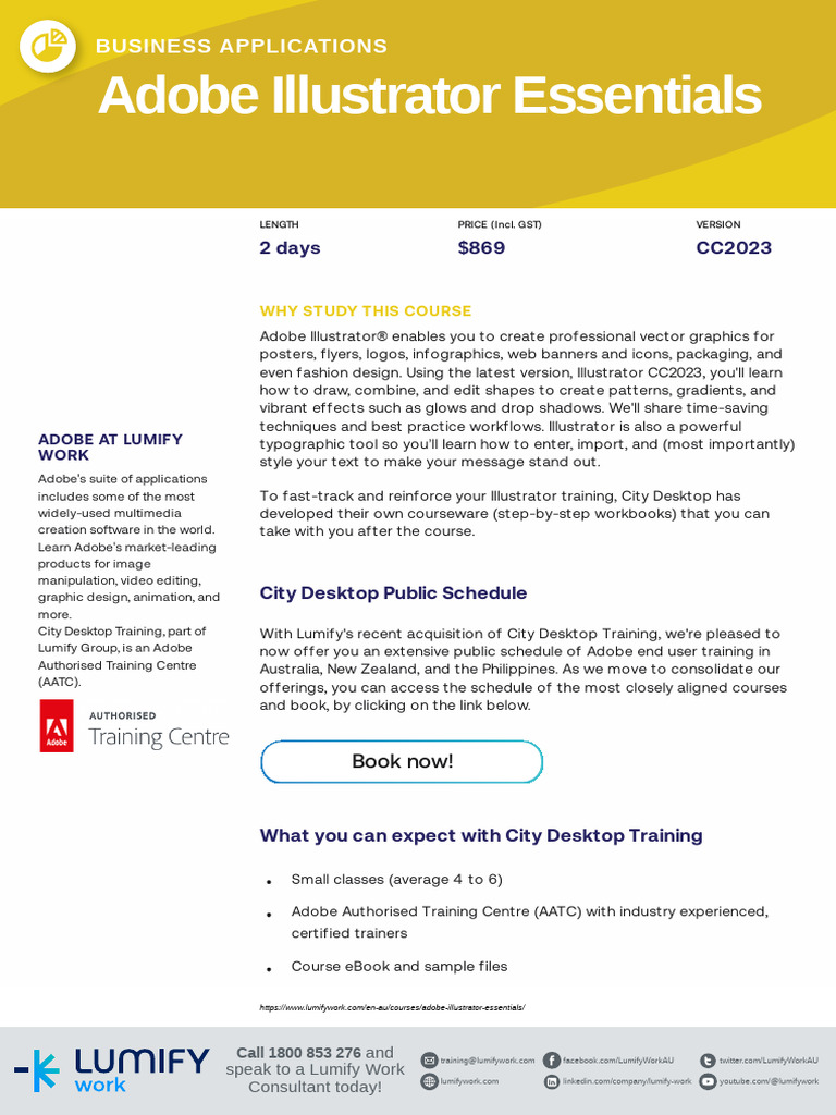 Adobe Illustrator Essentials | PDF | Adobe Illustrator | Communication ...