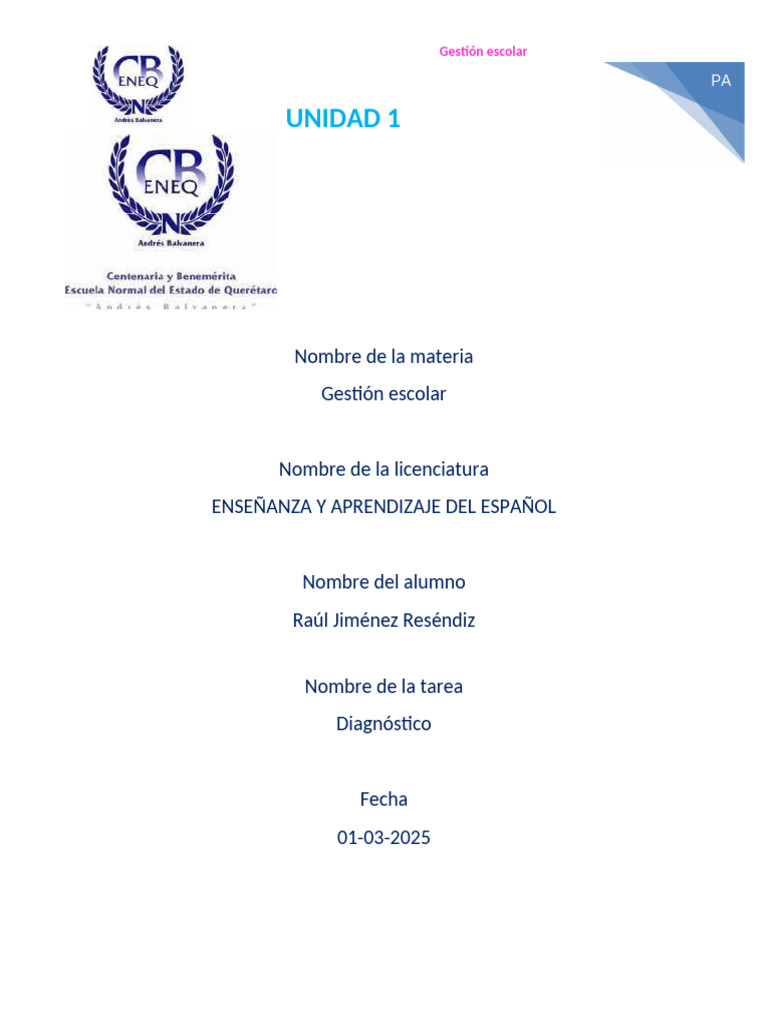 Formato para Entrega de Tareas - Ok | PDF | Enseñando | Aprendizaje