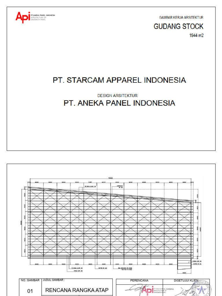 Rencana Rangka Atap | PDF