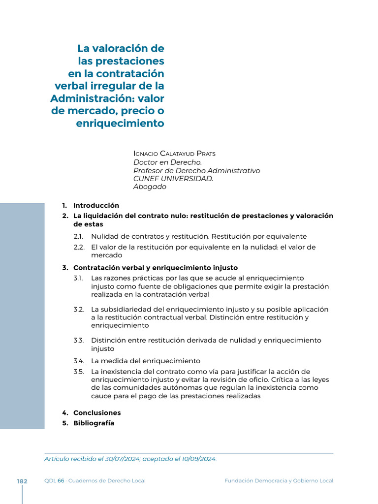 LA_VALORACI_N_DE_LAS_PRESTACIONES_EN_LA_CONTRATACI_N_VERBA_1740823474 | PDF | Daños y perjuicios ...