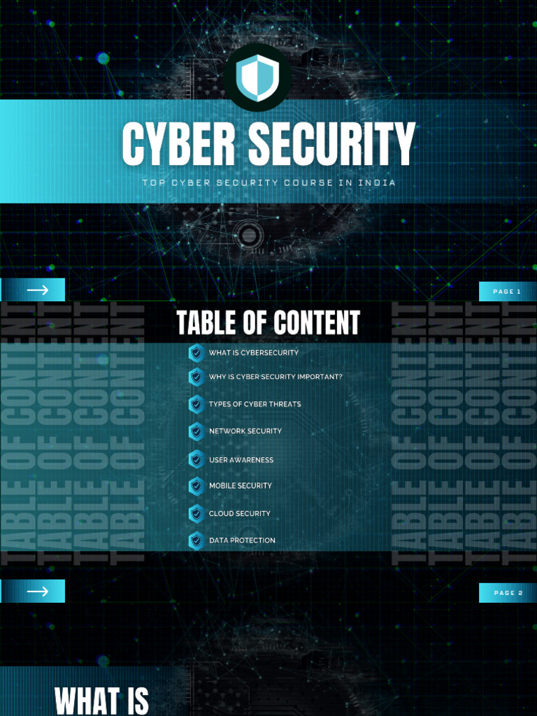 Top Cyber Security Course in India | PDF
