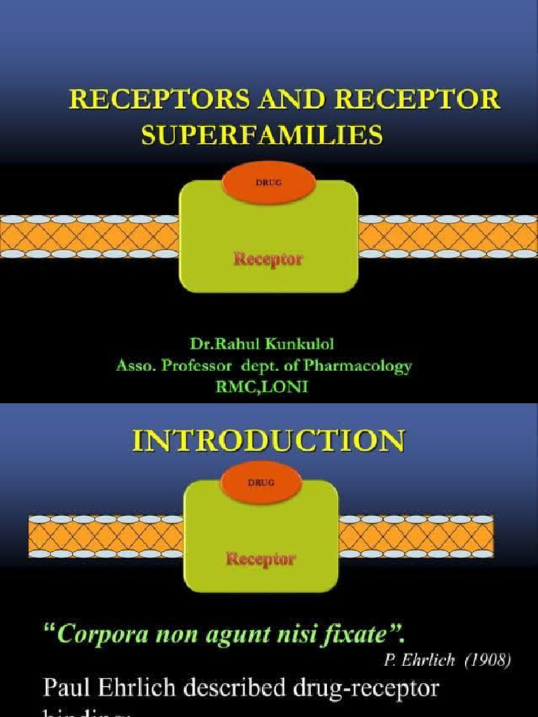 Drug Receptor Interaction | PDF