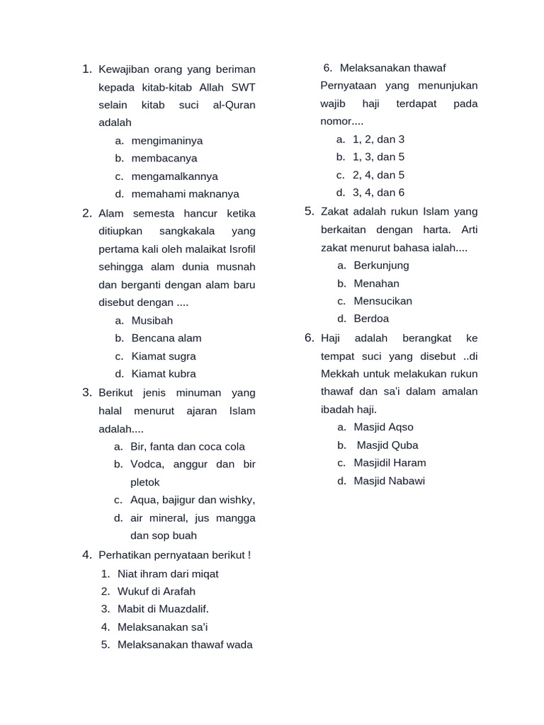 Belajar Buat Soal kls9 | PDF