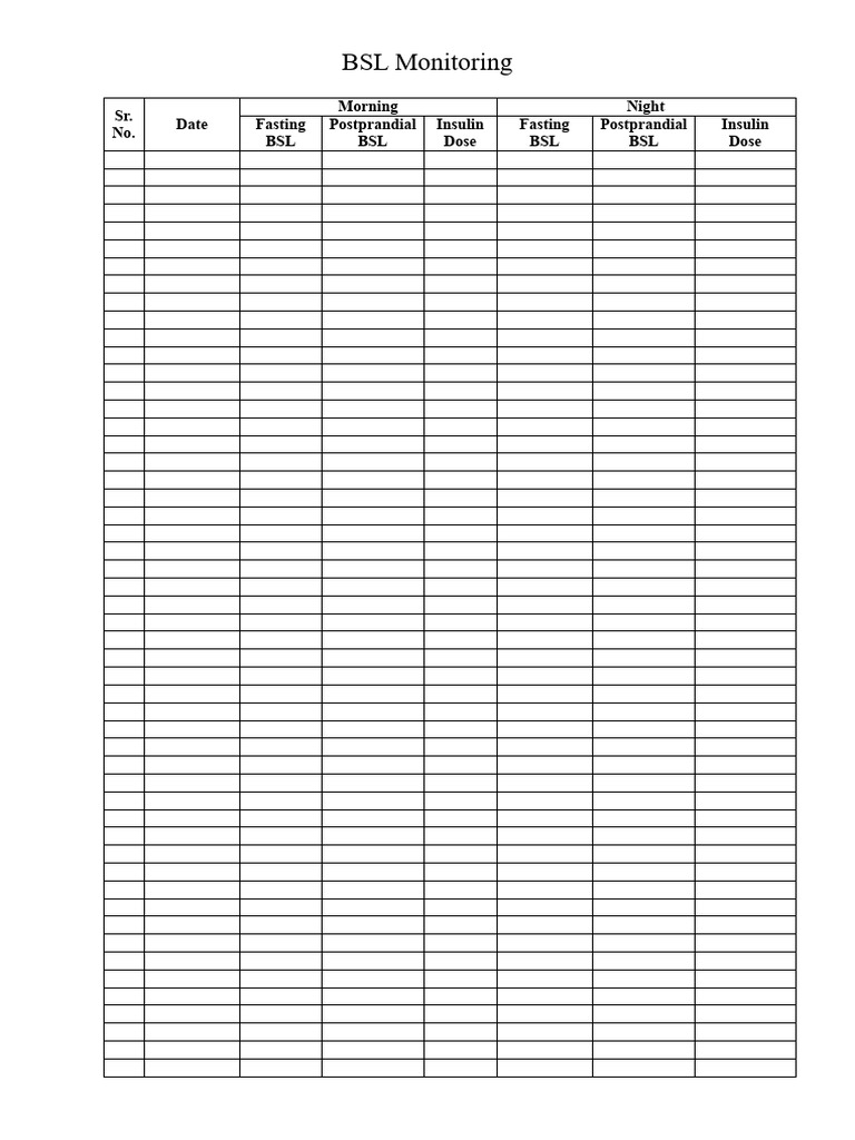 BSL Monitoring | PDF