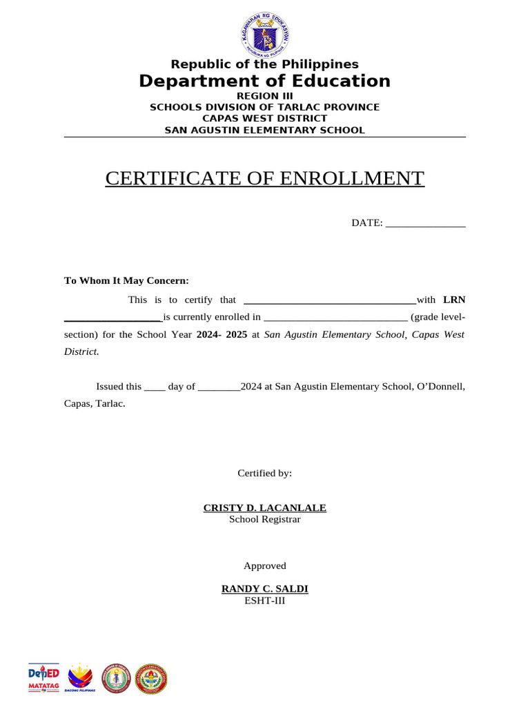 Certification-for-4ps-new | PDF