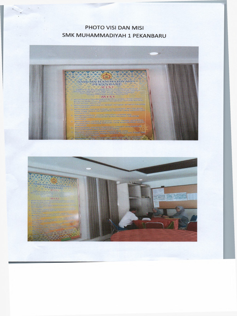 No. 24. Foto, Brosur, Video Kegiatan Sosialisasi Visi Misi | PDF