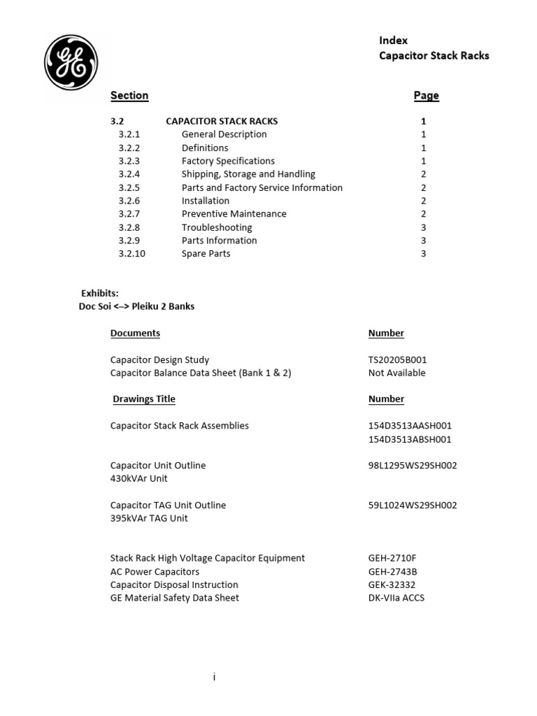 3200 Capacitor Stack Racks | PDF | Capacitor | Insulator (Electricity)