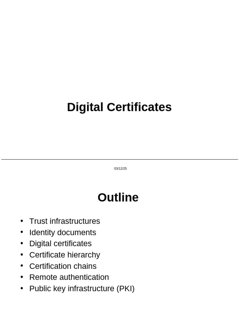 14 - Digital Certificate | PDF | Public Key Cryptography | Public Key ...