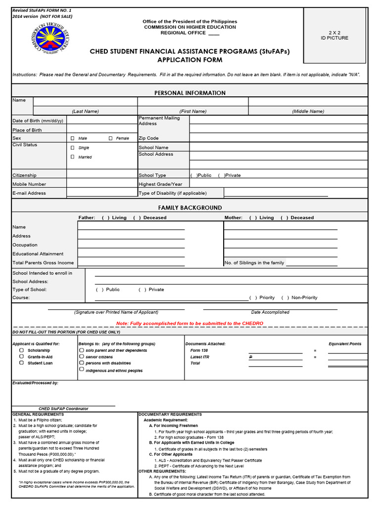 Ched Online Application | PDF | Engineering | Bachelor Of Science