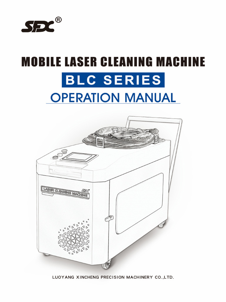 BLC Laser Cleaning Machine User Manual | PDF