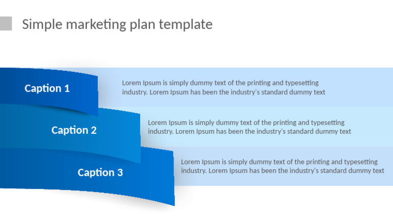 Simple Marketing Plan Template | PDF