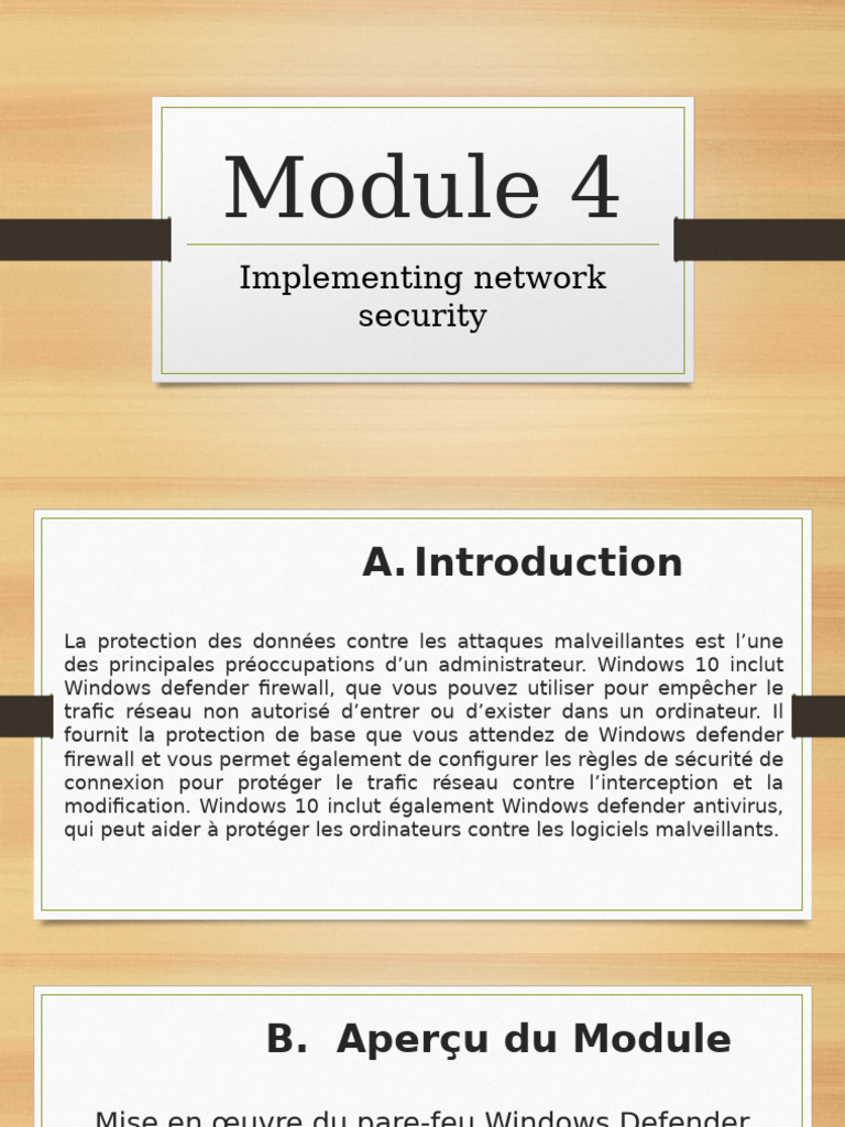 Module5 IMPLEMENTING NETWORK SECURITY | PDF | Logiciel malveillant | Pare-feu (informatique)