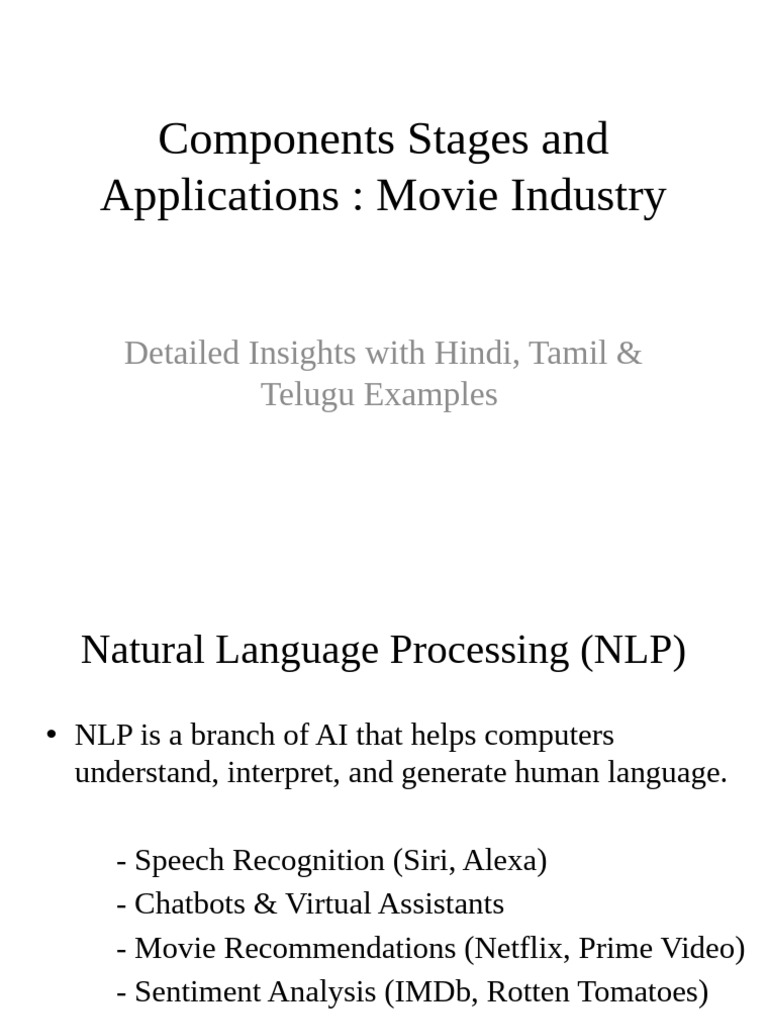 NLP_in_Movies_Detailed | PDF | Parsing | Semantics