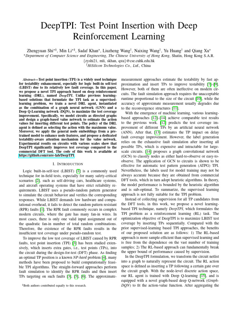 Shi Et Al. - 2022 - DeepTPI Test Point Insertion With Deep ...
