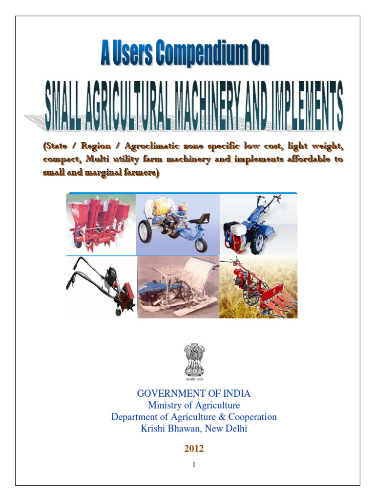 Small Machinery 01.03.2012 | PDF | Plough