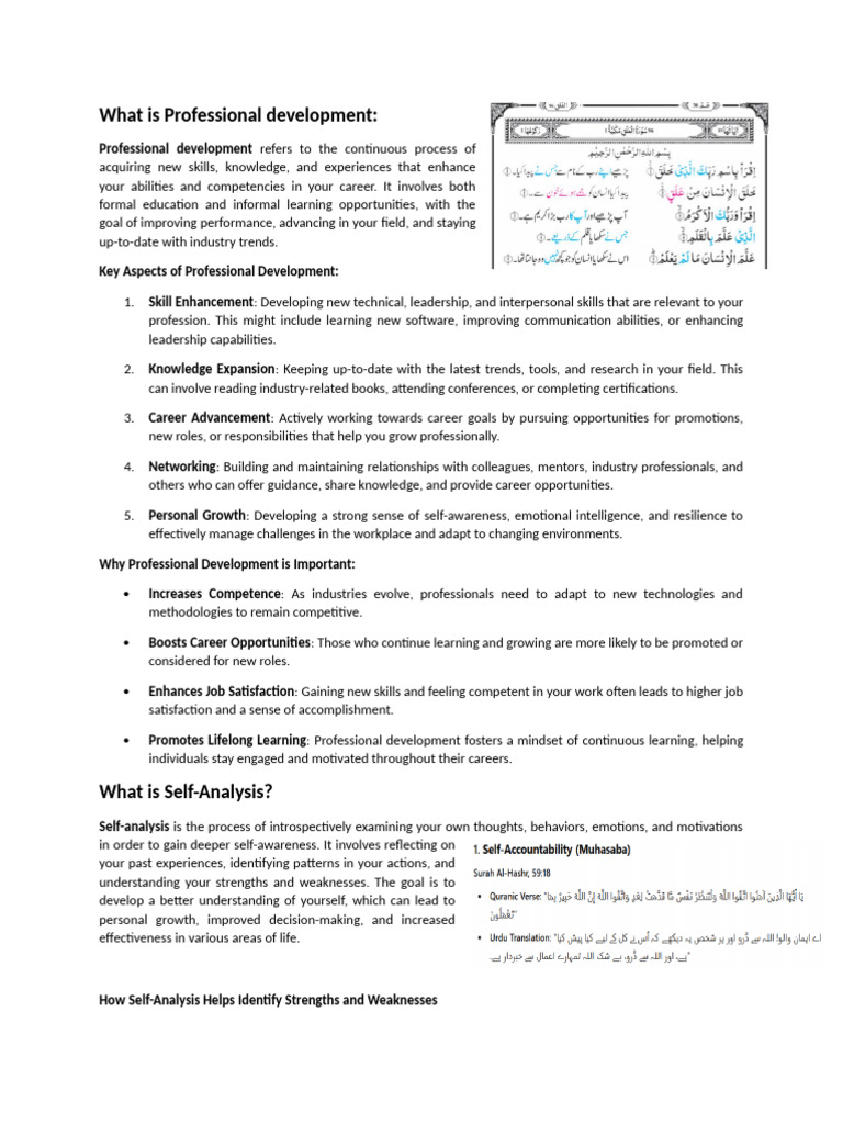 Understanding Professional Development | PDF | Extraversion And ...