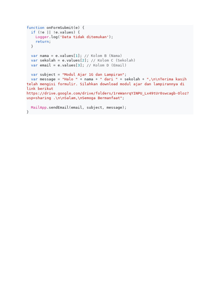 Function OnFormSubmit | PDF