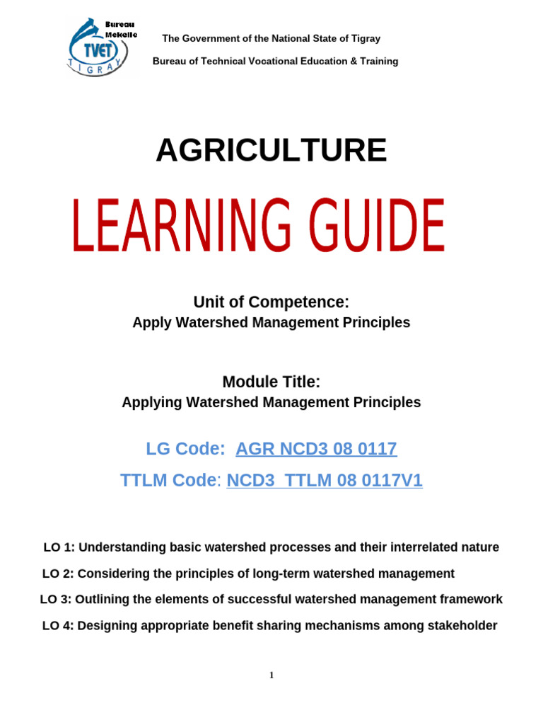 Applying Watershed Management Principles | PDF | Drainage Basin | Soil