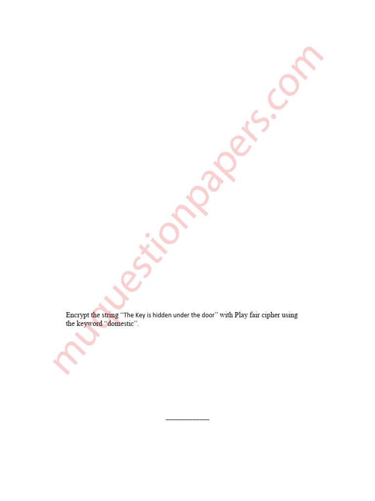 Be Computer Engineering Semester 6 2024 May Cryptography System ...