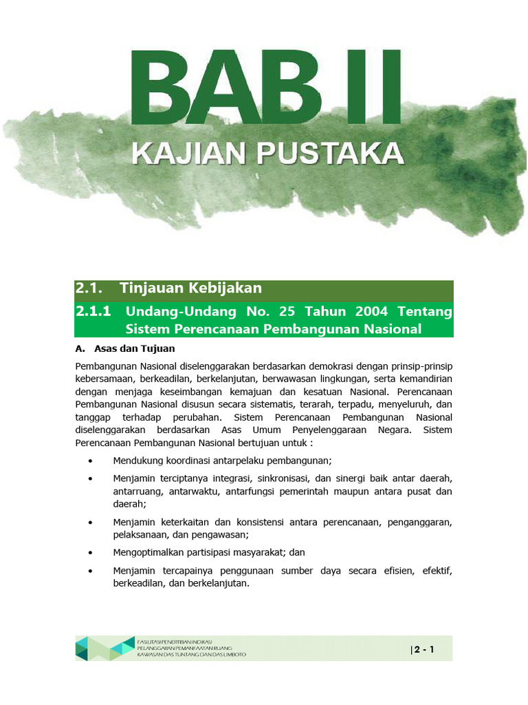 BAB 2 Kajian Pustaka | PDF