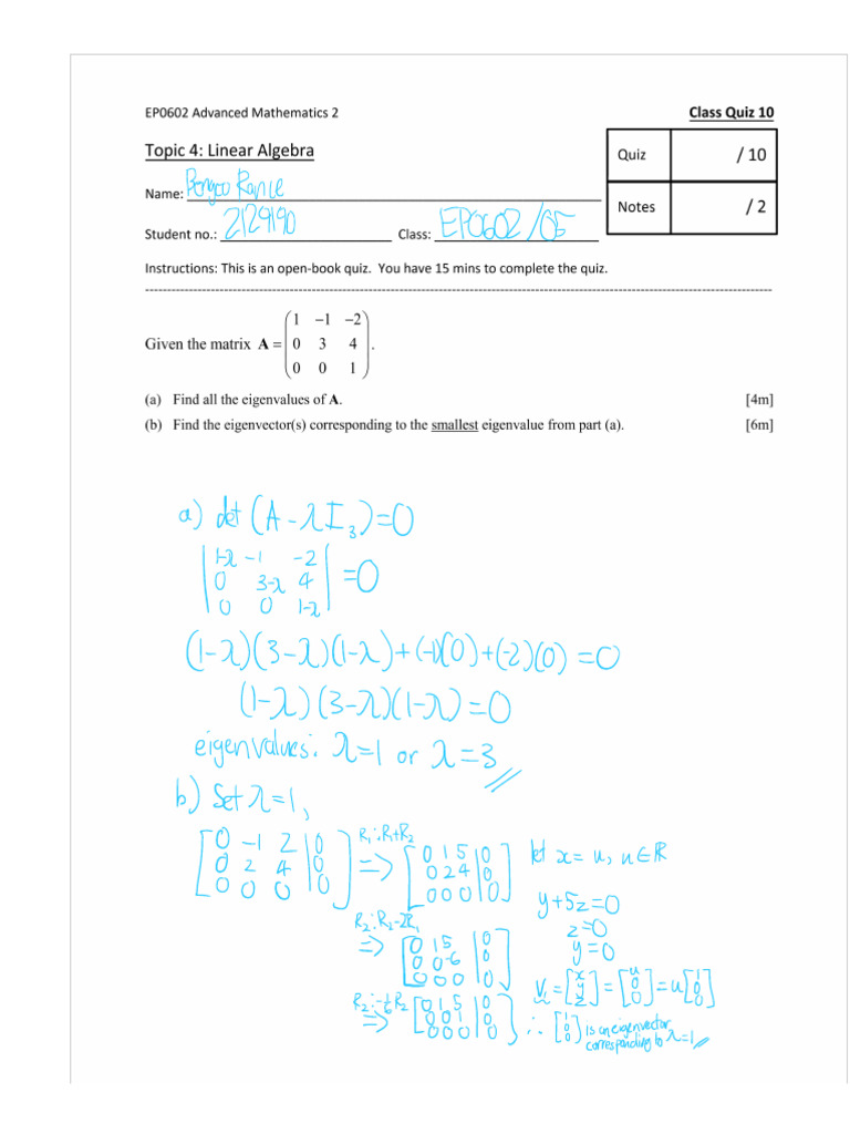 Quiz Done | PDF
