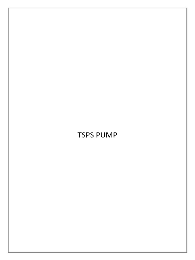 Mechanical Datasheet of Submersible Pumps For STP | PDF | Electric ...