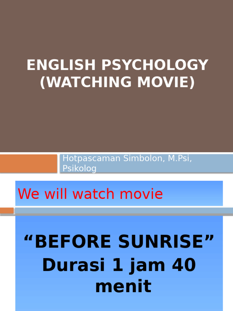 English Psychology Movie Assignment | PDF