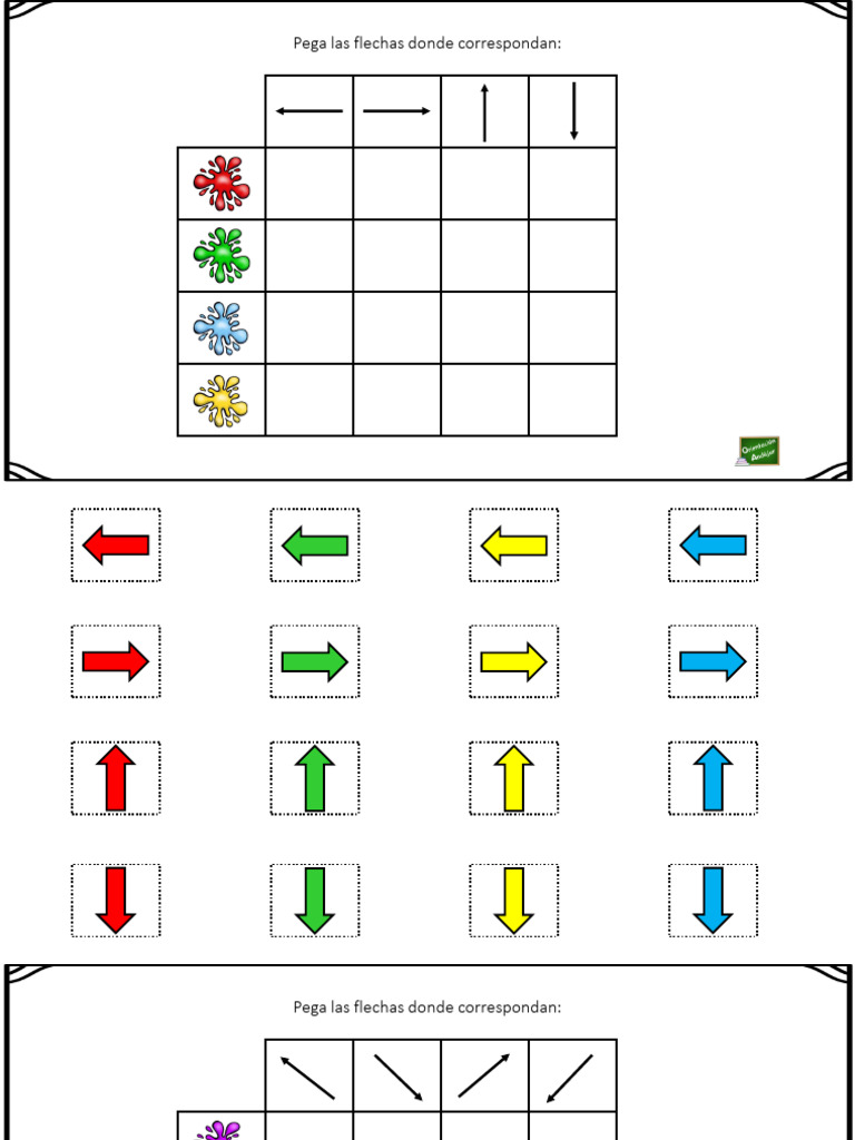 Colaboracion837 Tablero Flechas Colores | PDF