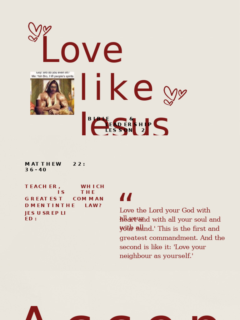 Bible & Leadership - LESSON 2 | PDF | Forgiveness | Christian Belief ...