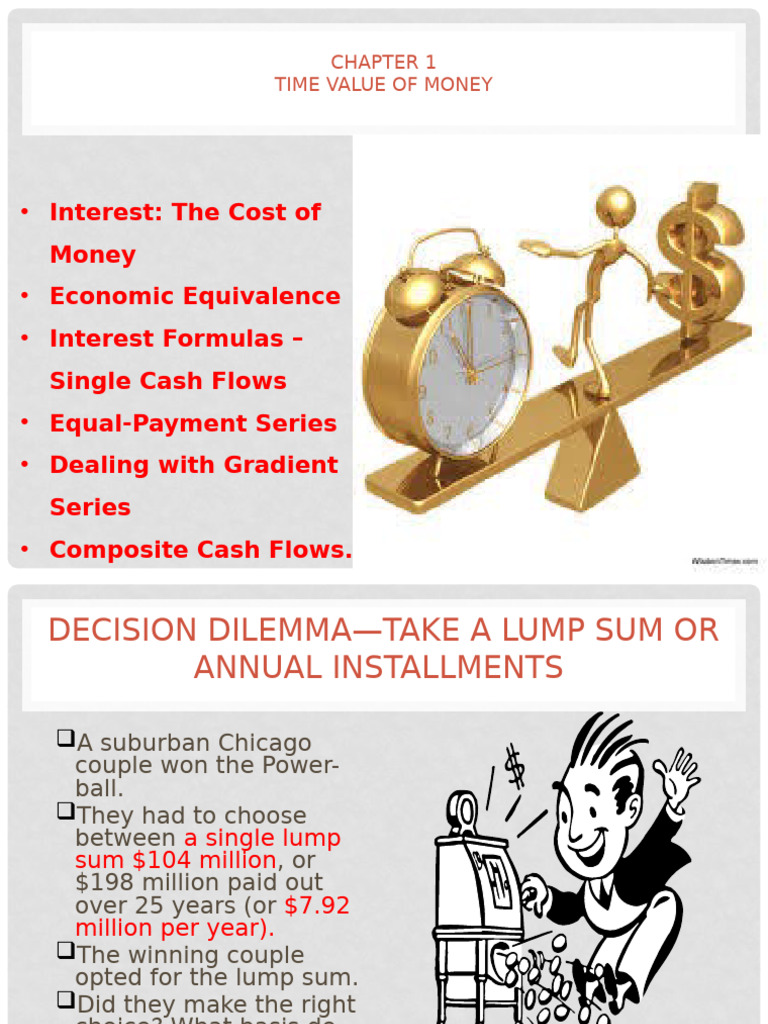 2-Time Value of Money | PDF | Interest | Present Value