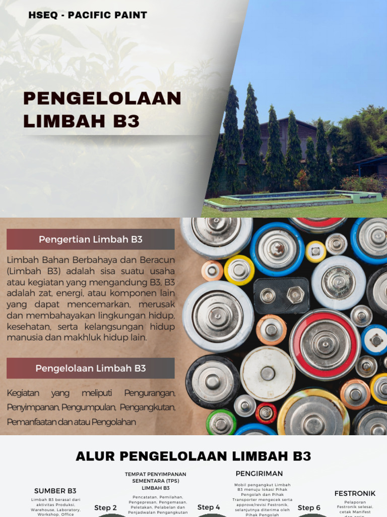 Pengelolaan Limbah B3 | PDF