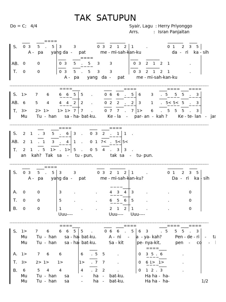Tak Satupun New | PDF