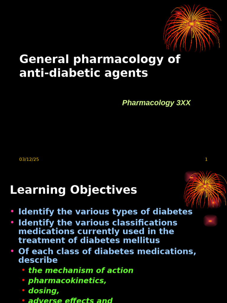 11.1.1 - General pharmacology of anti-diabetic agents 2008-jan 2016 ...