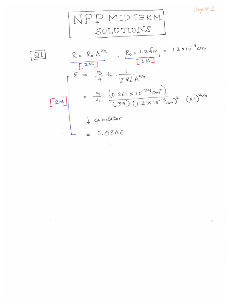 Midsem Solutions | PDF