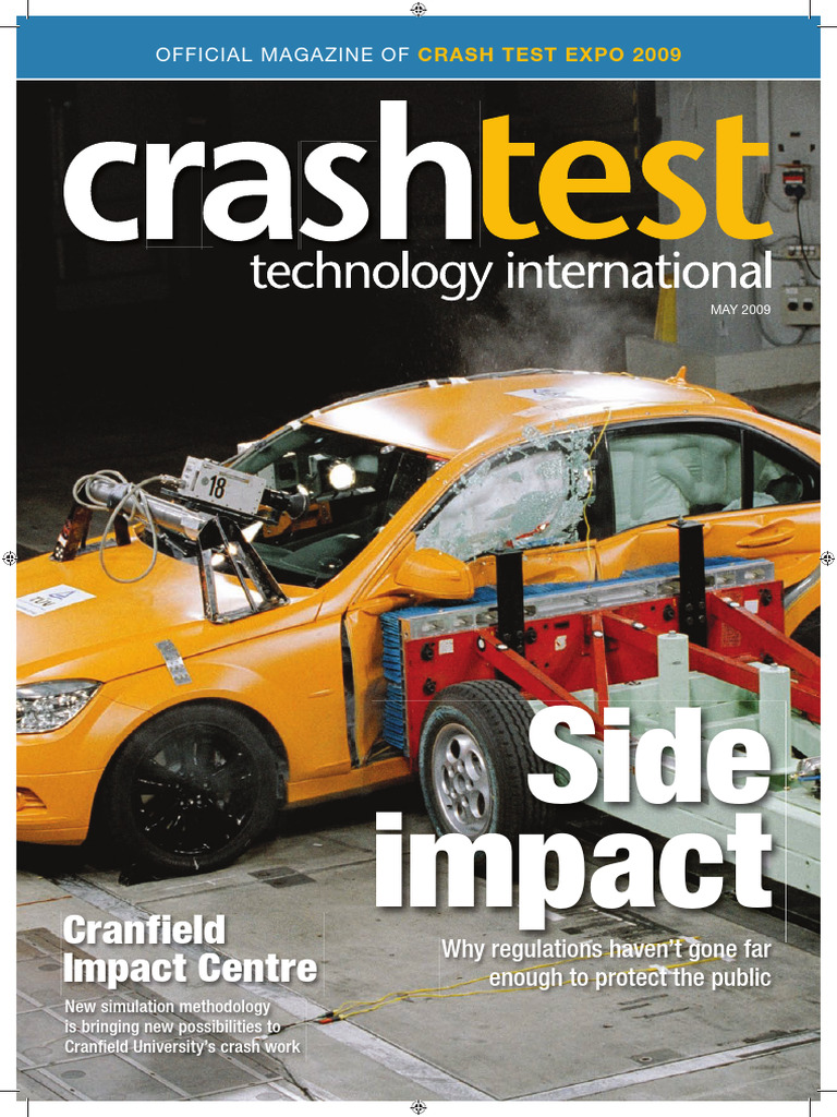 Crash Test Technology May09 | PDF | Traffic Collision | Airbag