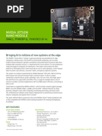 Jetson Orin Nano Developer Kit Datasheet | PDF | Graphics Processing Unit | Computing