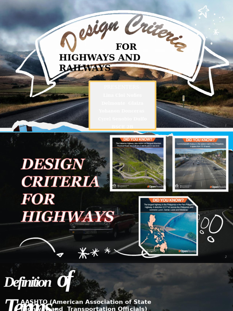 Highway and Railway Design Principles | PDF | Traffic | Lane