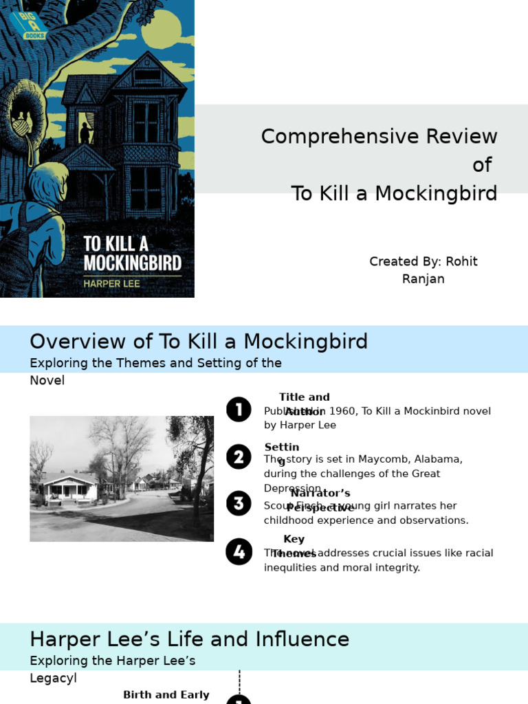 Comprehensive Review of To Kill A Mockingbird | PDF | To Kill A ...