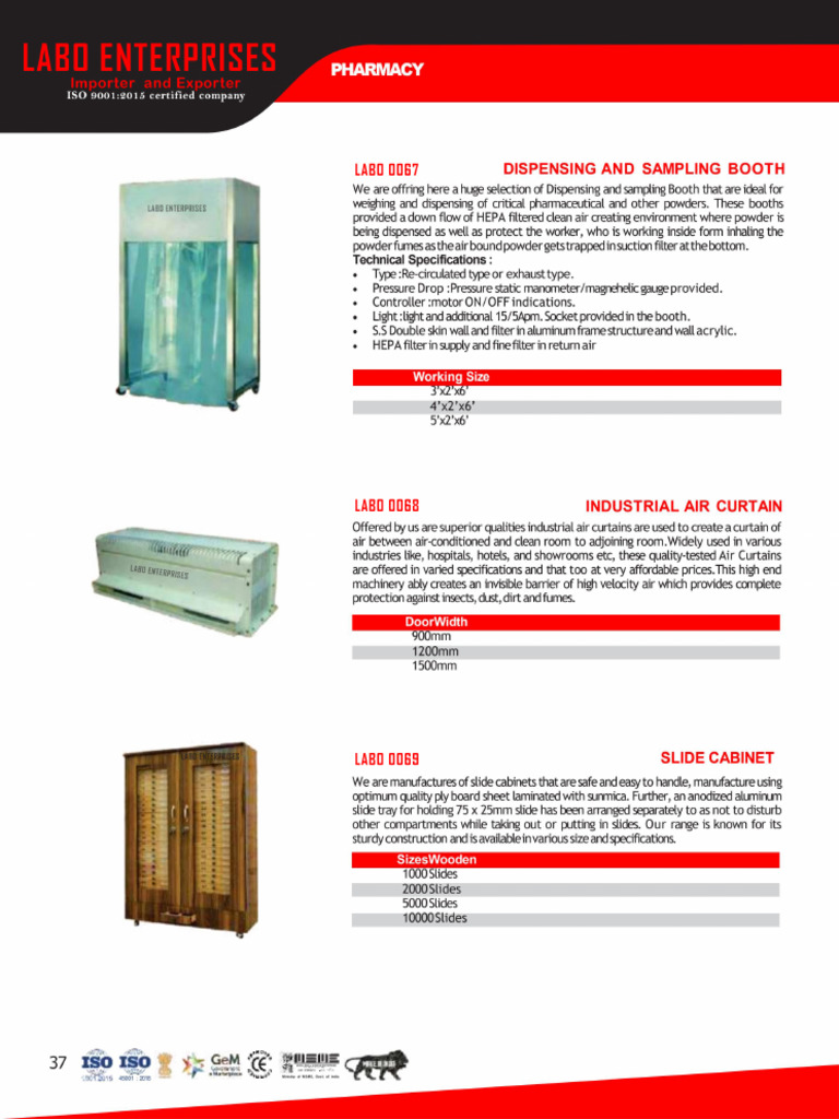 LABO ENTERPRISE Catalogue 2024-26-19 | PDF