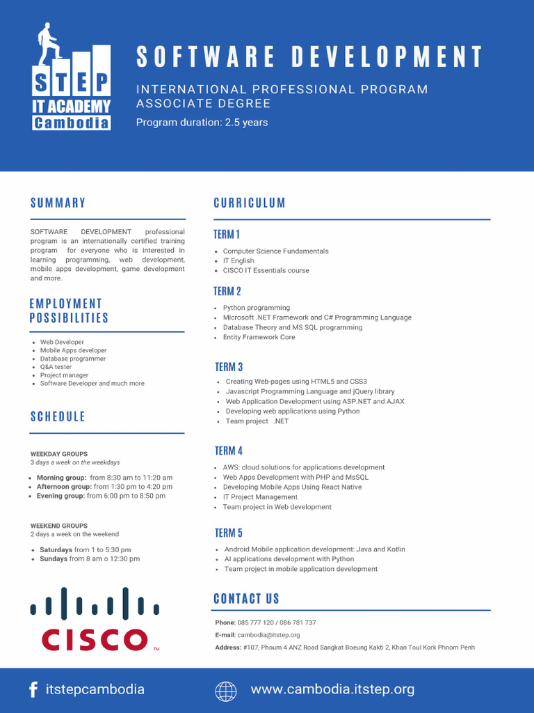 Software Development Syllabus 2025 | PDF