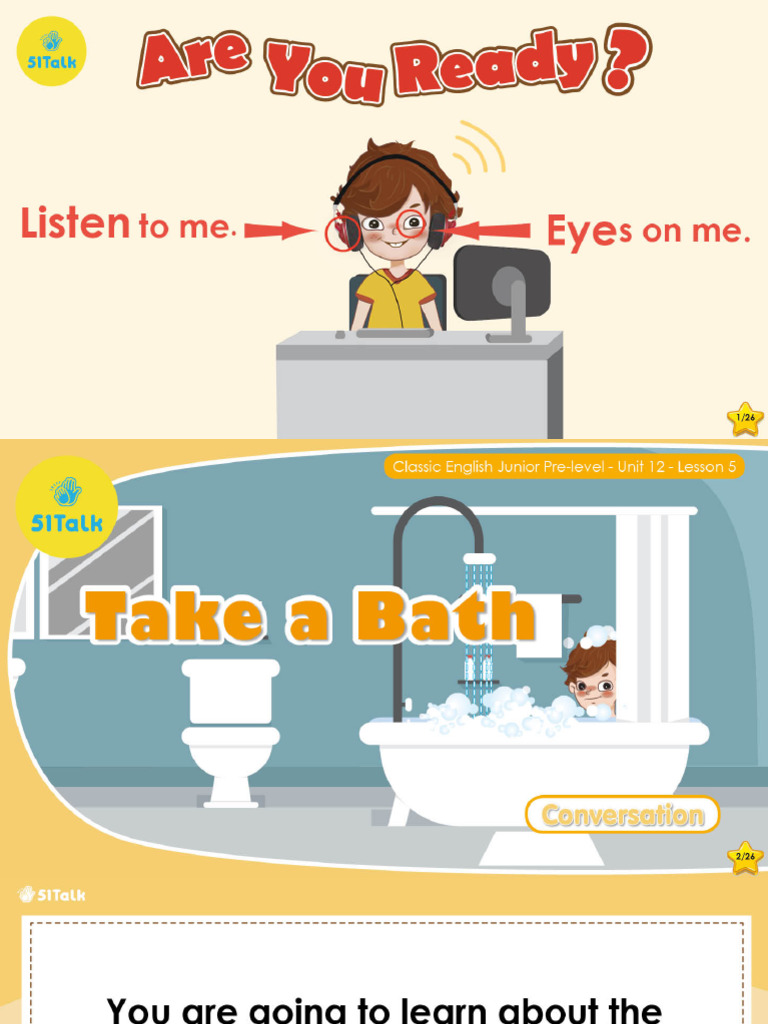 5、第五课 洗澡 Lesson 5 Take a Bath | PDF
