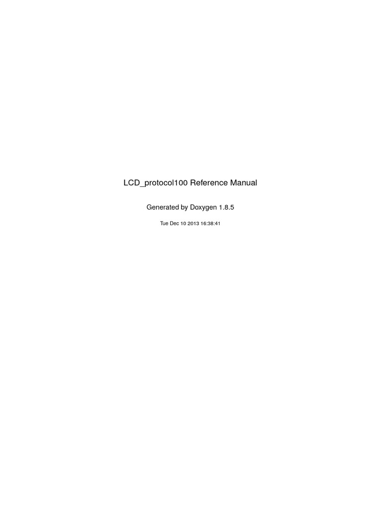 LCD - Screen - Reference Manual | PDF | Creative Commons License | Computing