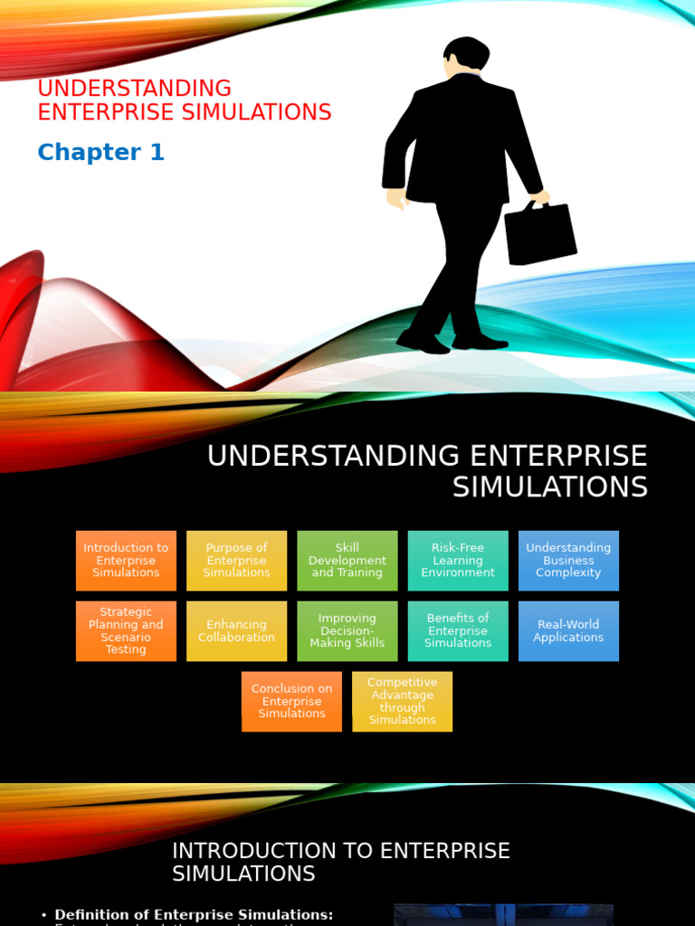 Understanding Enterprise Simulations CH 1 | PDF | Simulation ...