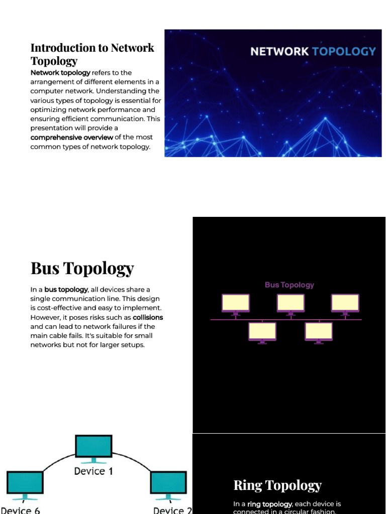Network Topology | PDF