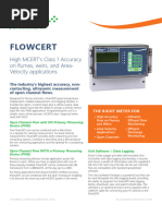 Flowstar V | PDF | Pressure Measurement | Printer (Computing)