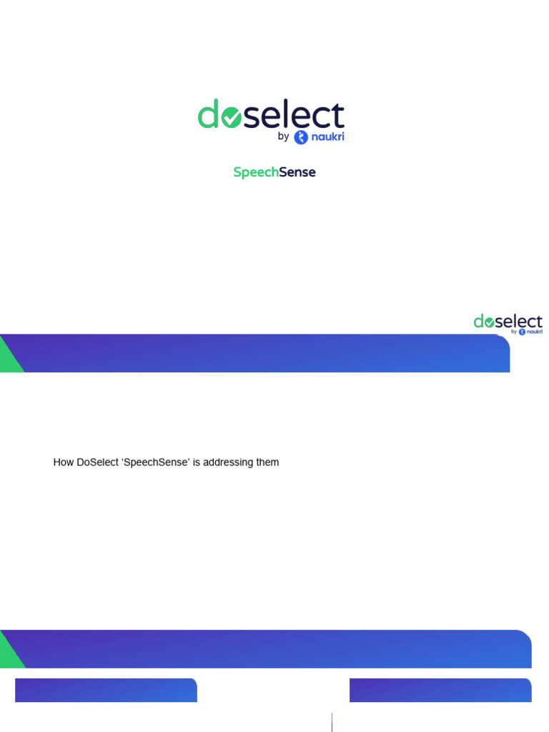 Doselect SpeechSense Language Assessments Deck | PDF | Applied Linguistics | Learning
